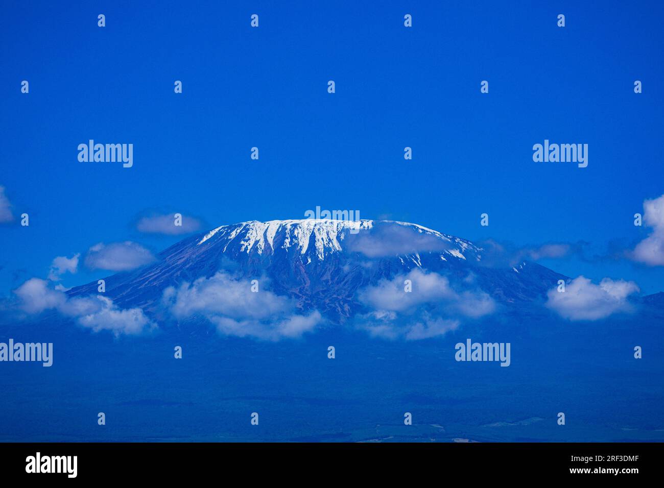 Mount Kilimanjaro Dormant Volcano In the United Republic Of Tanzania ...