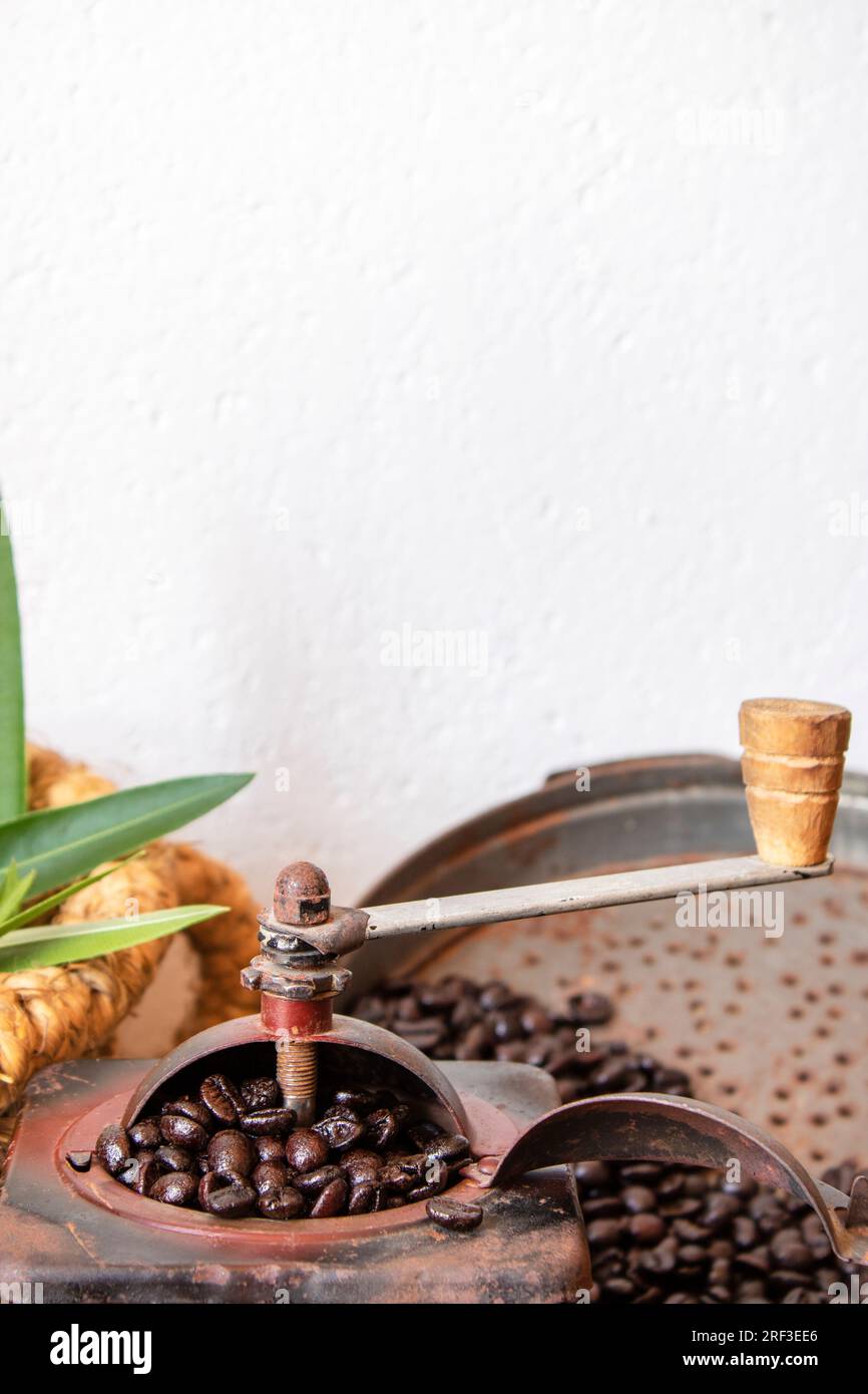 Antique coffee instruments hi-res stock photography and images - Alamy