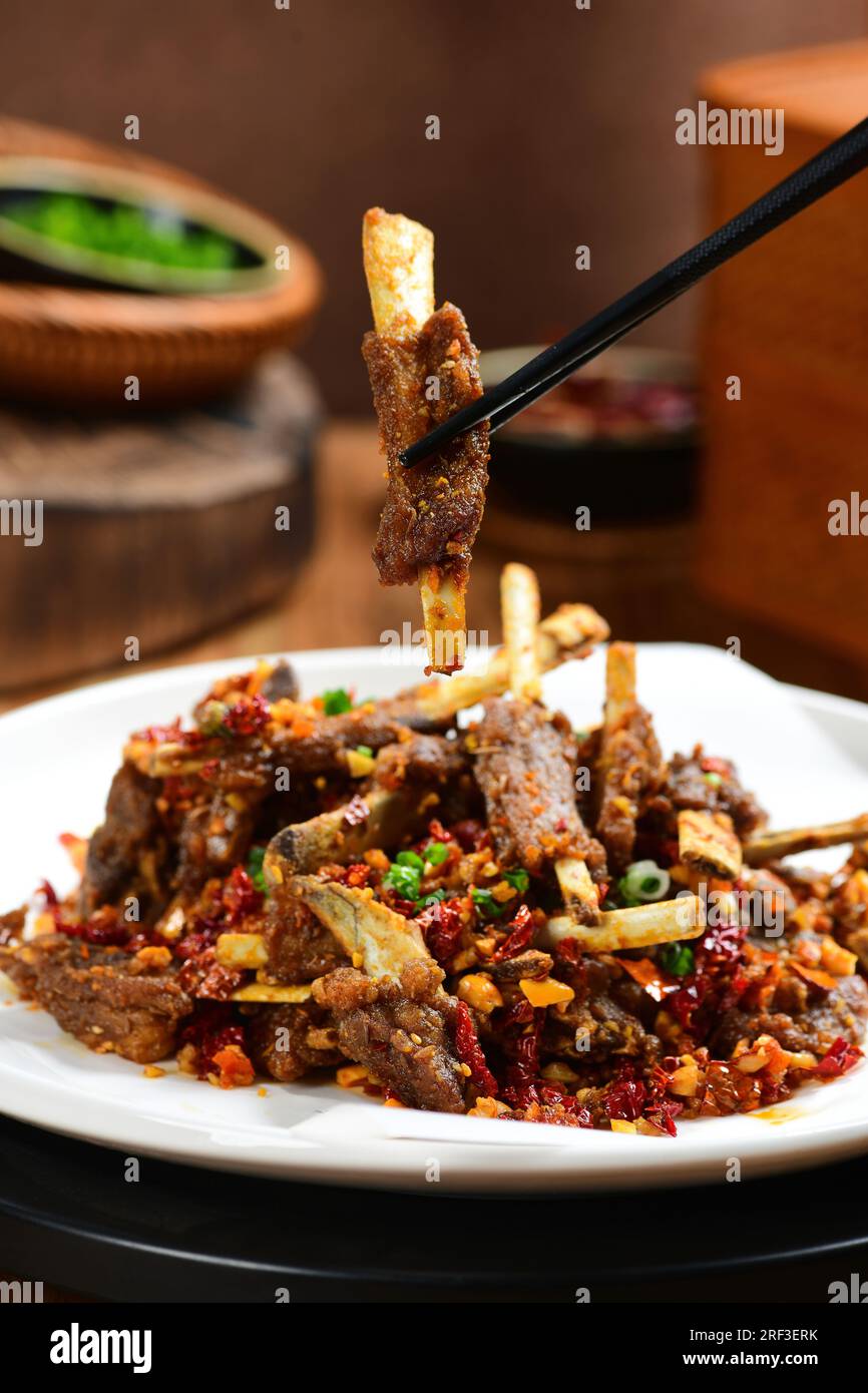 Xinjiang grilled lamb chops hi-res stock photography and images - Alamy
