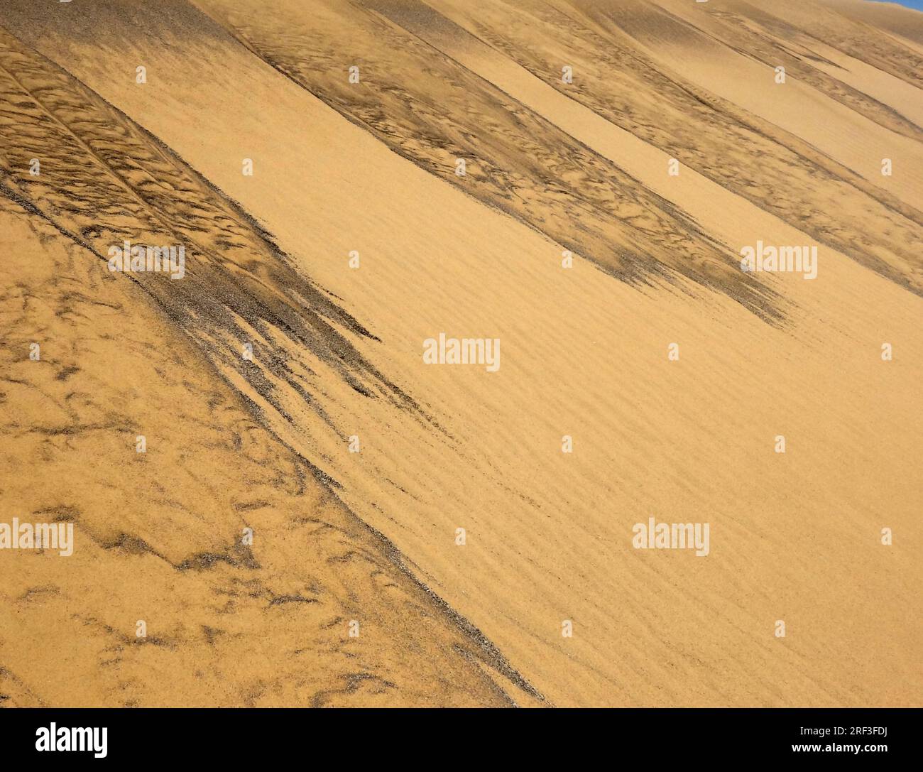 abstract sand pattern detail at the Libyan Desert in Egypt Stock Photo ...
