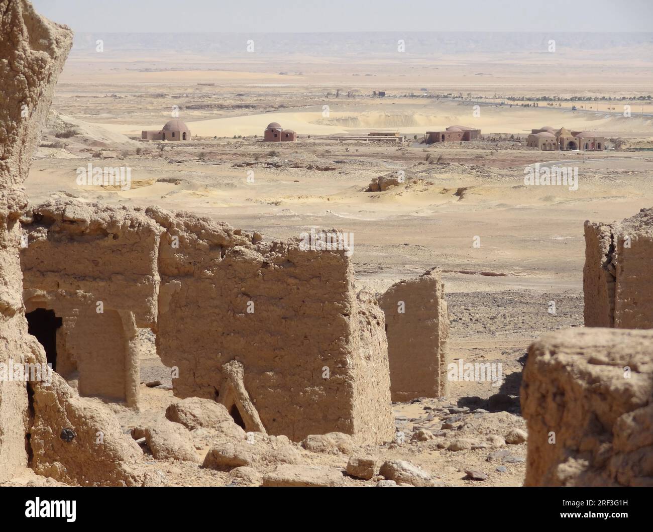 impression around gabbanat el bagawat, a historic graveyard in Egypt ...