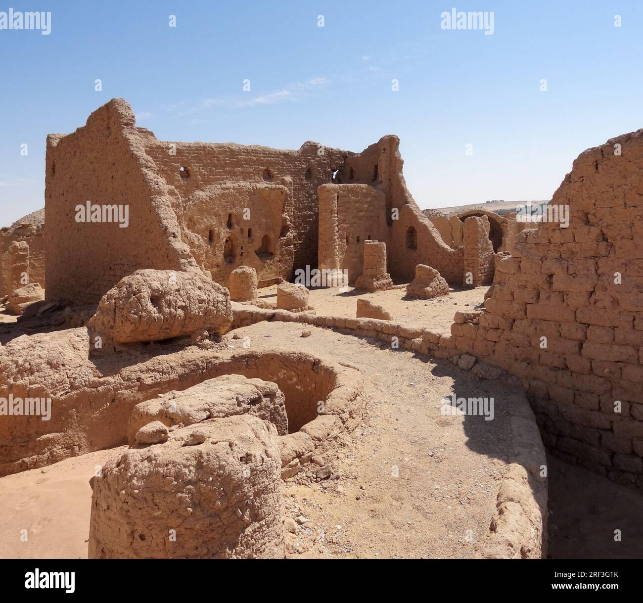 impression around gabbanat el bagawat, a historic graveyard in Egypt ...