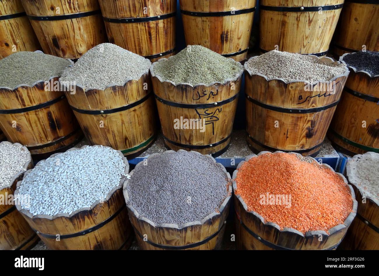 detail of a market in Egypt Stock Photo - Alamy
