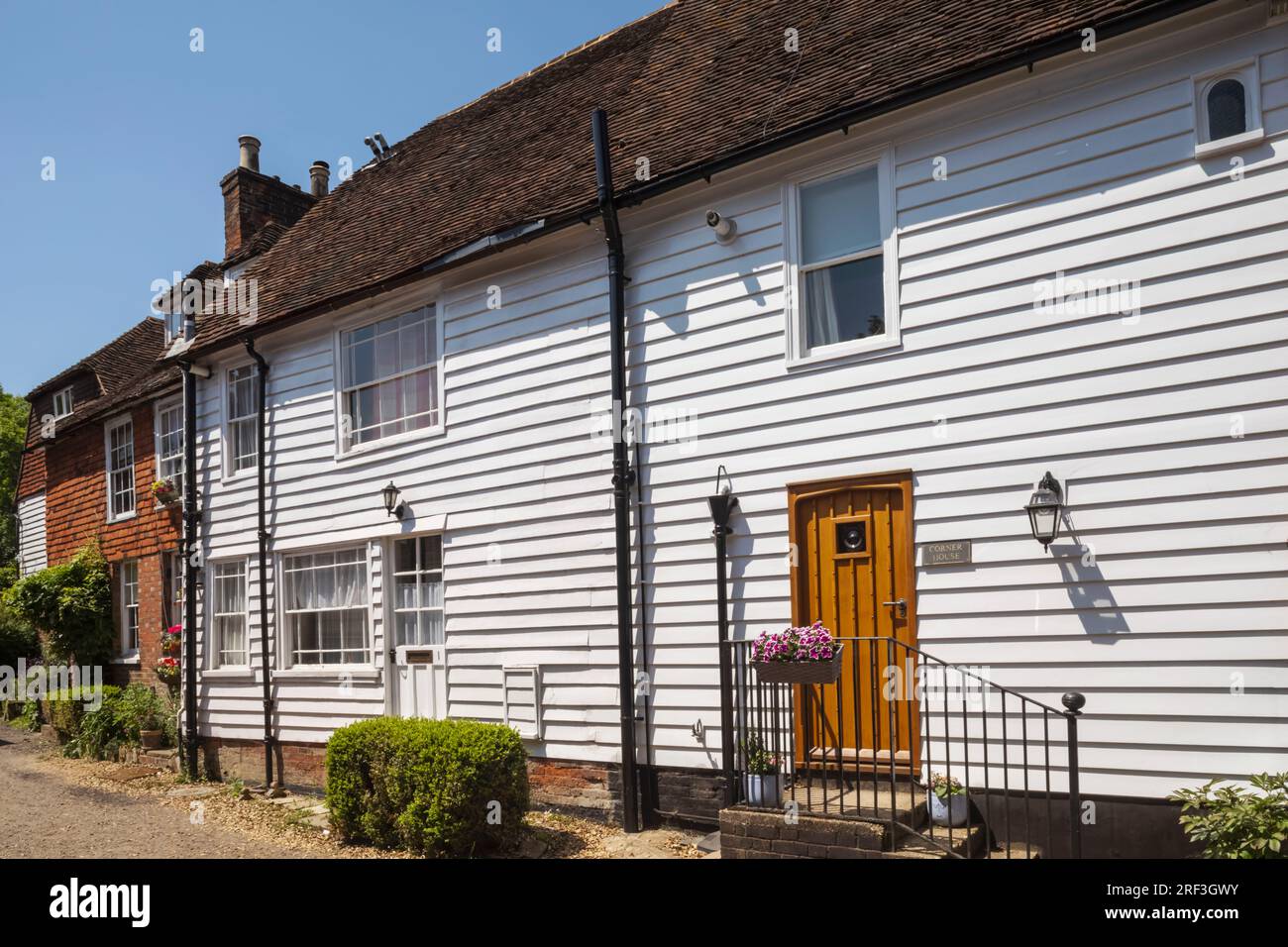 England, Kent, Weald of Kent, Cranbrook, Houses Stock Photo - Alamy