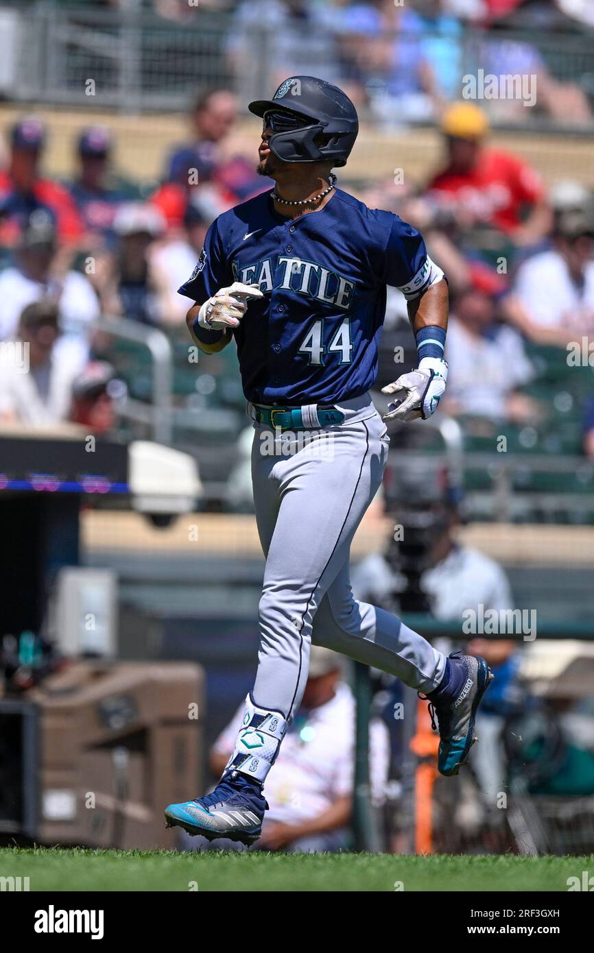 MINNEAPOLIS, MN - JULY 26: Seattle Mariners Center field Julio ...
