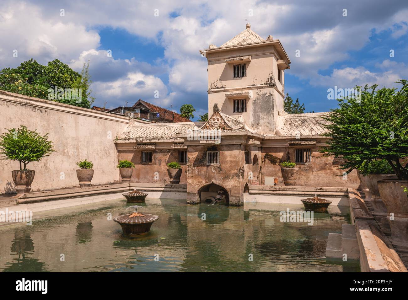 Taman Sari Water Castle, former royal garden of the Sultanate of ...