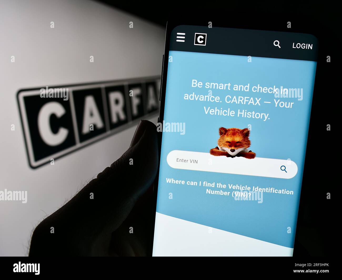 Carfax logo hi-res stock photography and images - Alamy