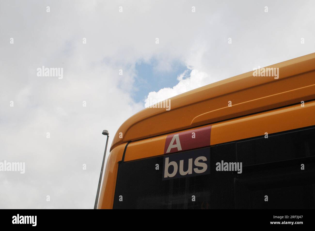 31 July 2023/ Public bus transport system in danish capital Copenhagen ...