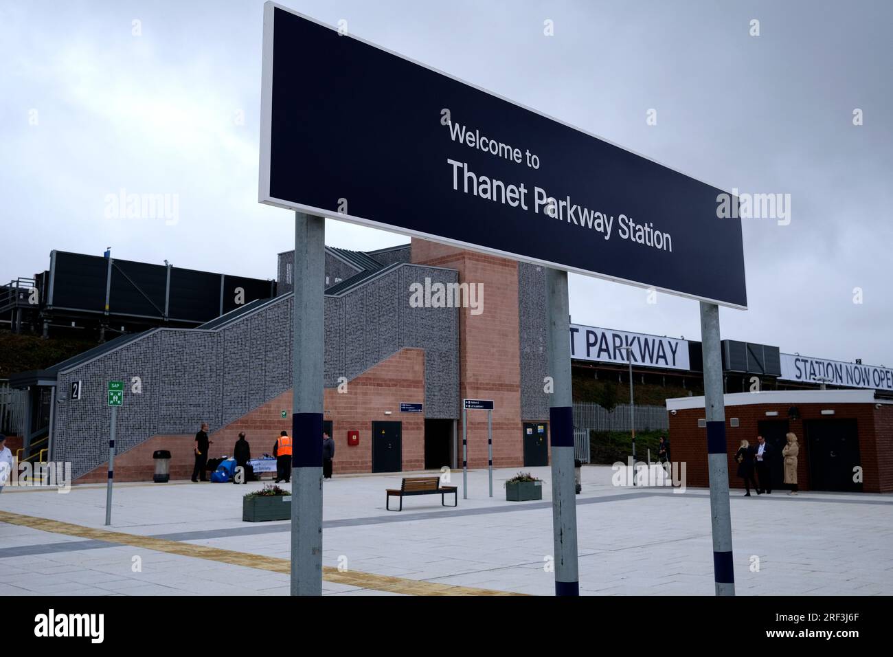 thanet parkway rail station,just opened,isle of thanet,east kent,uk ...