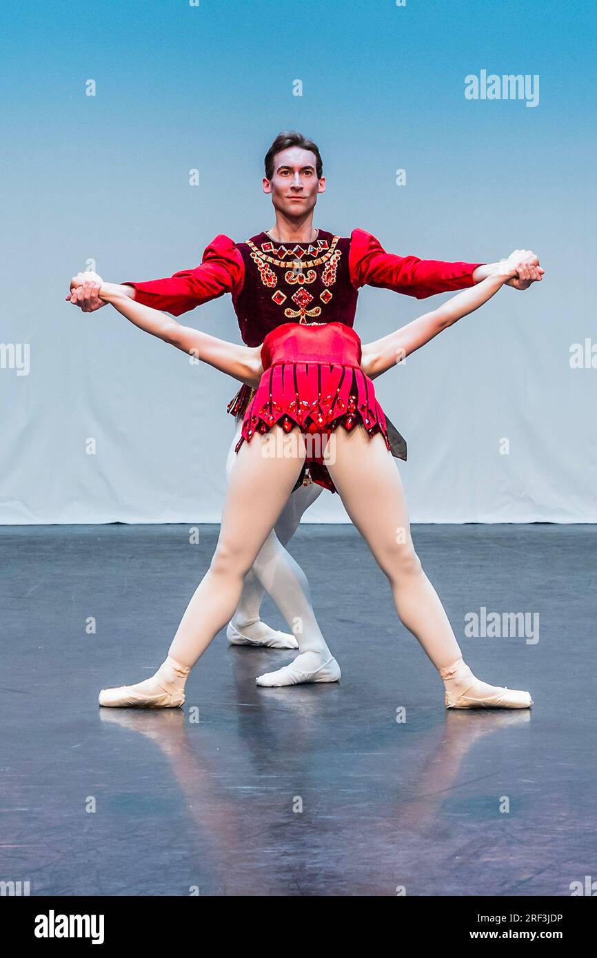 London, UK. 31st July, 2023. Rubies pas de deux from Balanchine's ...