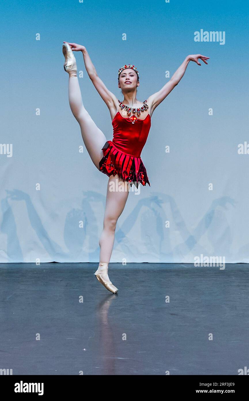 London, UK. 31st July, 2023. Rubies pas de deux from Balanchine's ...