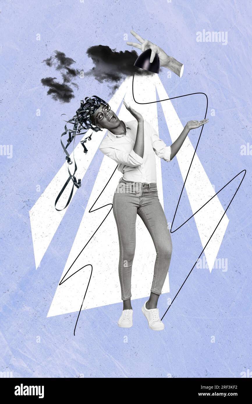 Vertical collage of brains absurd surreal cassette retro tape vintage ...