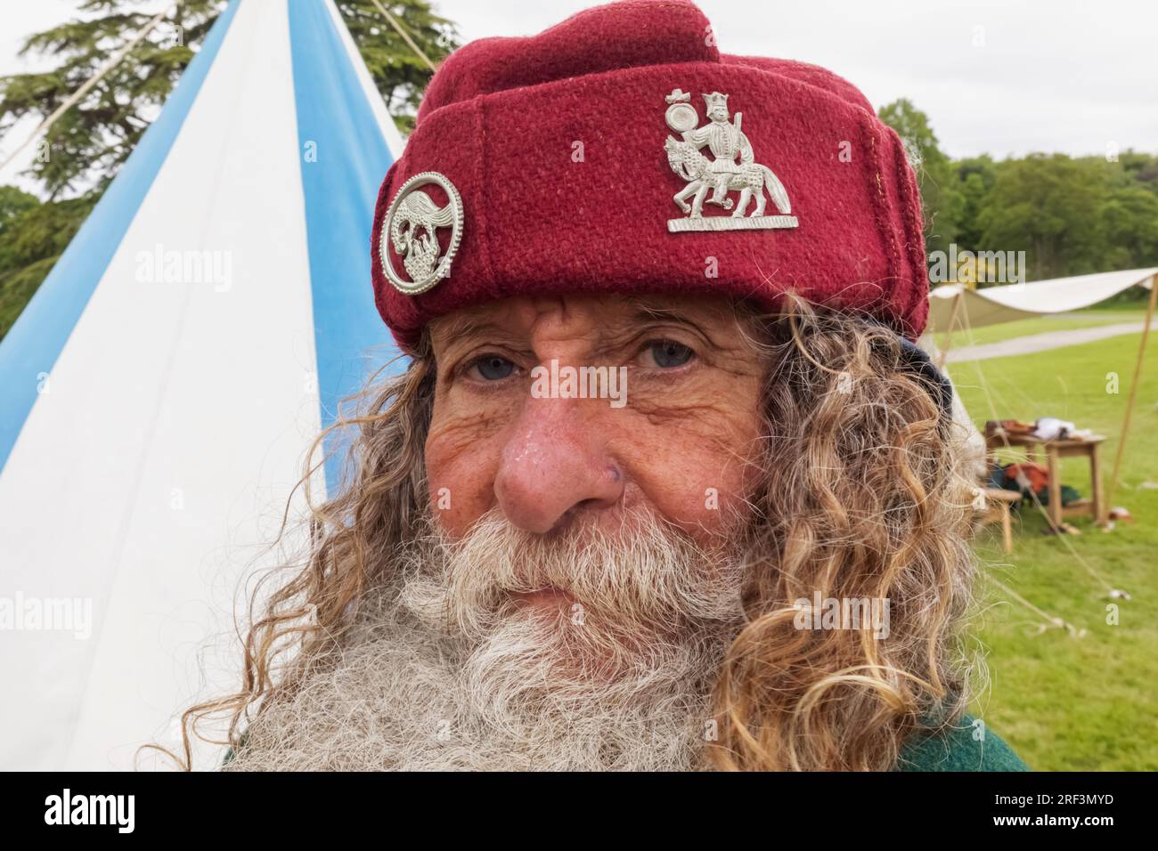 England, Kent, Maidstone, Leeds, Leeds Castle, Medieval Festival ...