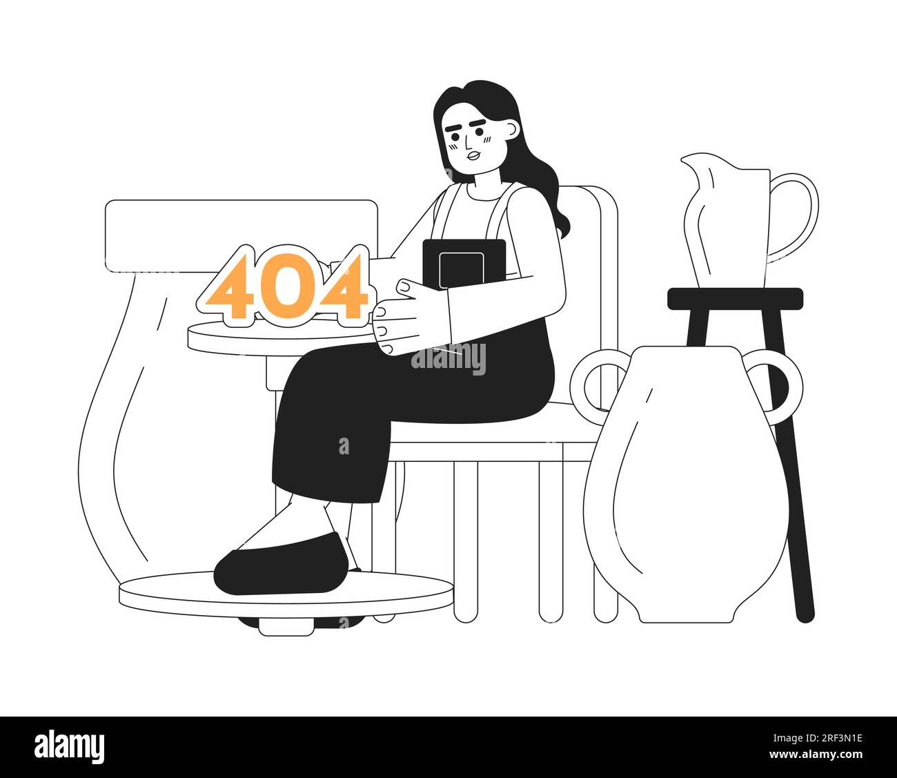 Pottery class workshop Stock Vector Images - Alamy