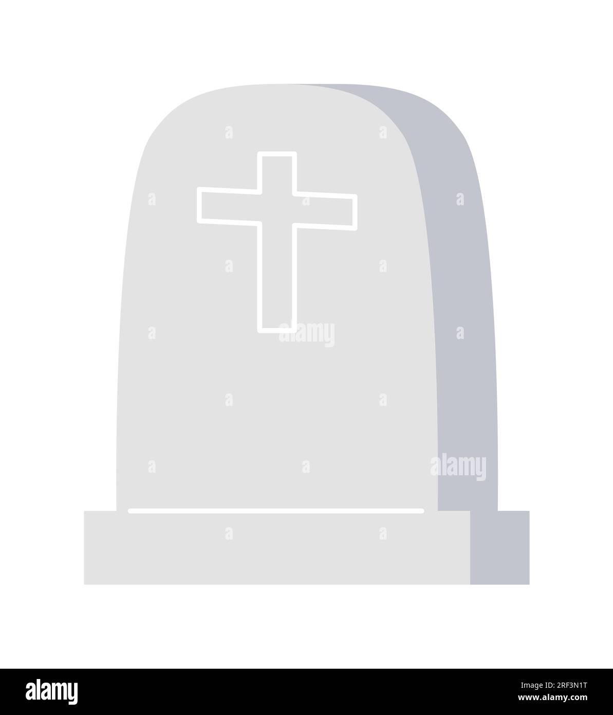 Rip headstone semi flat colour vector object Stock Vector Image & Art ...