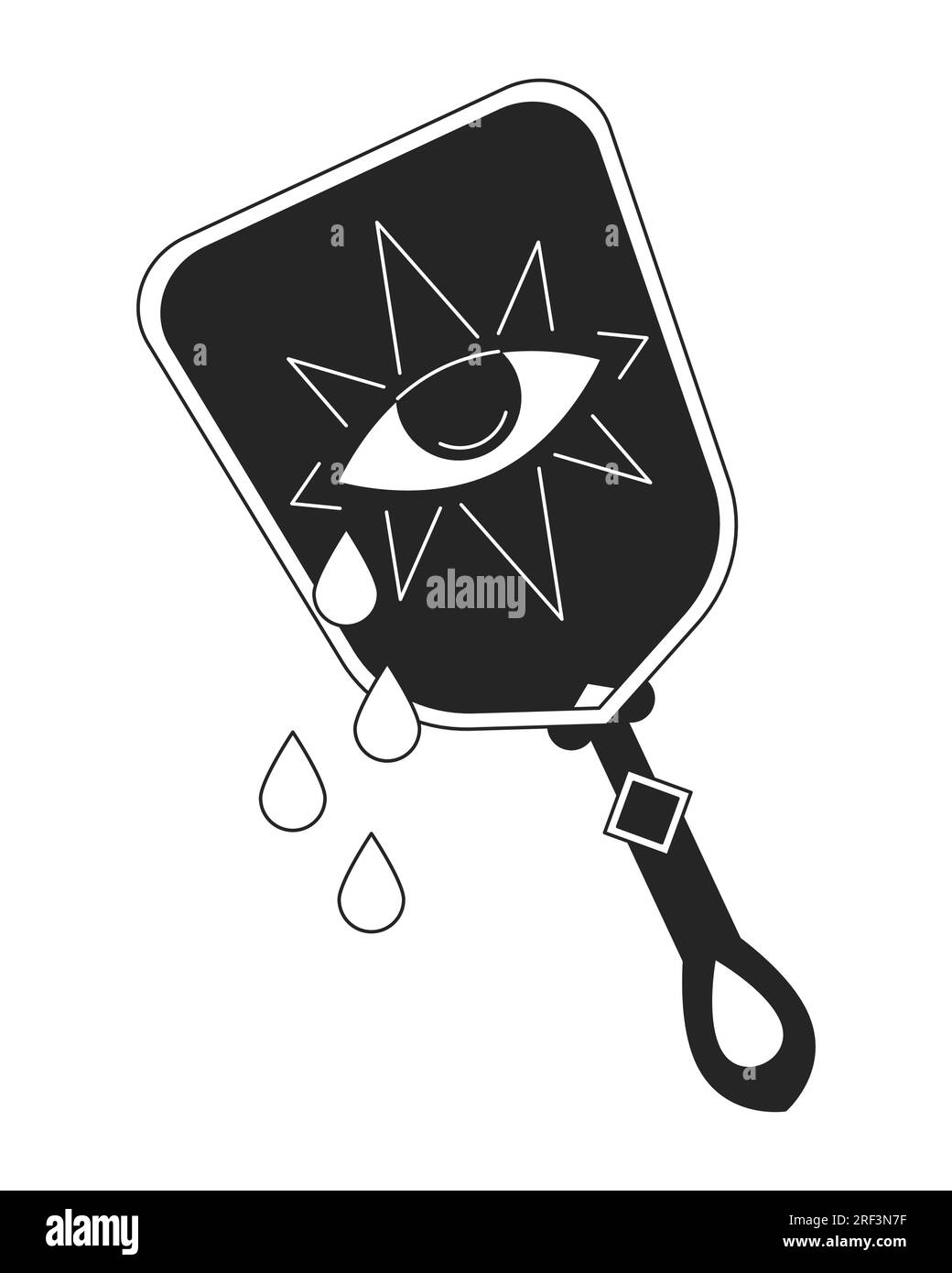 Mirror demon evil Cut Out Stock Images & Pictures - Alamy