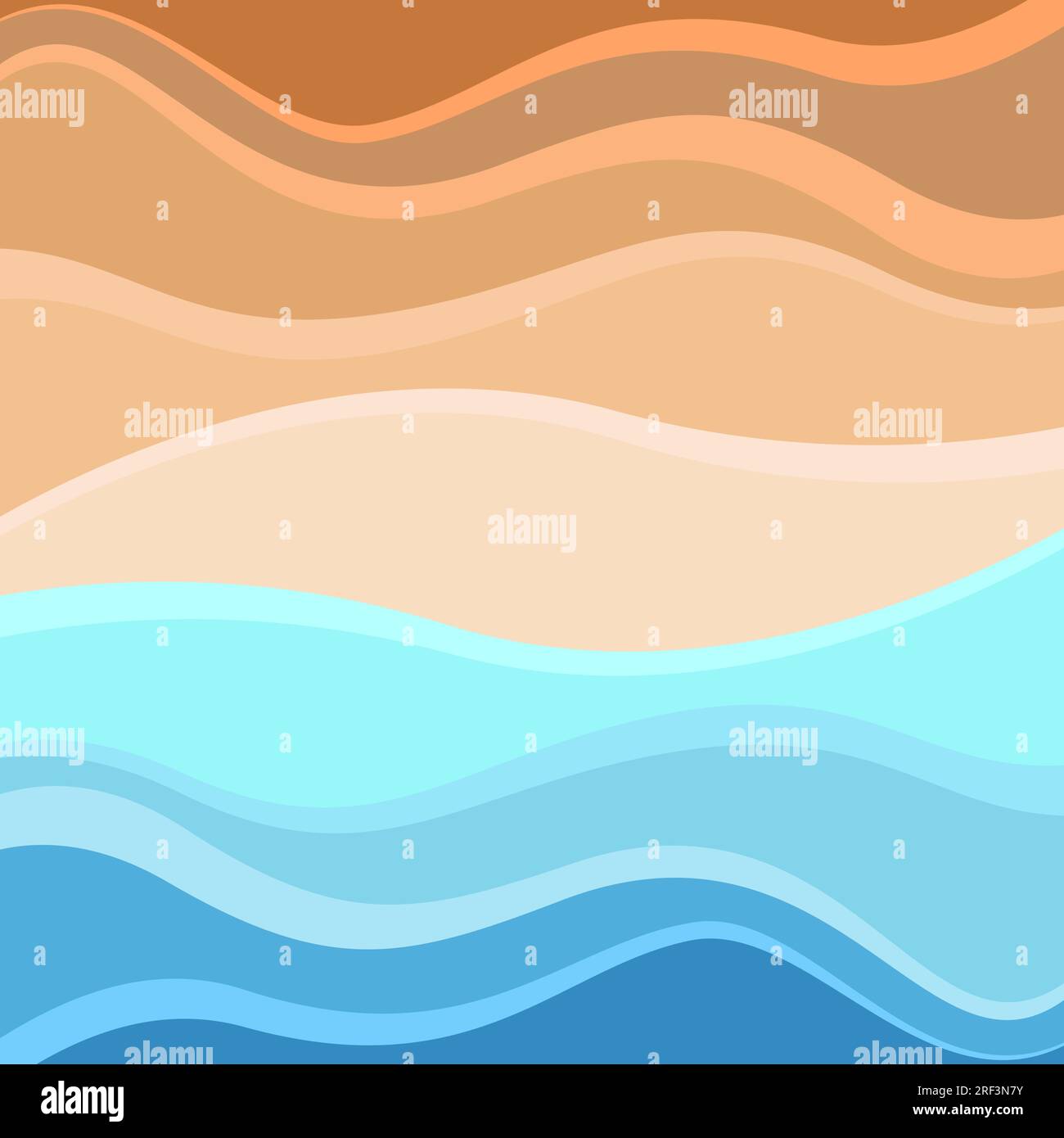 Sea and sand wavy fbstract background, Coast vacation travel relax ...