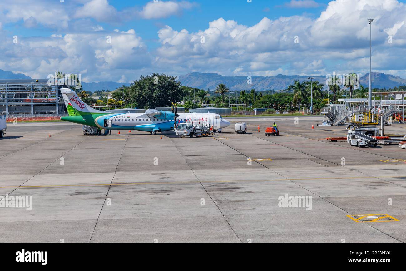 Port Vila, Vanuatu: 01 June 2023: Bauerfield International Airport ...