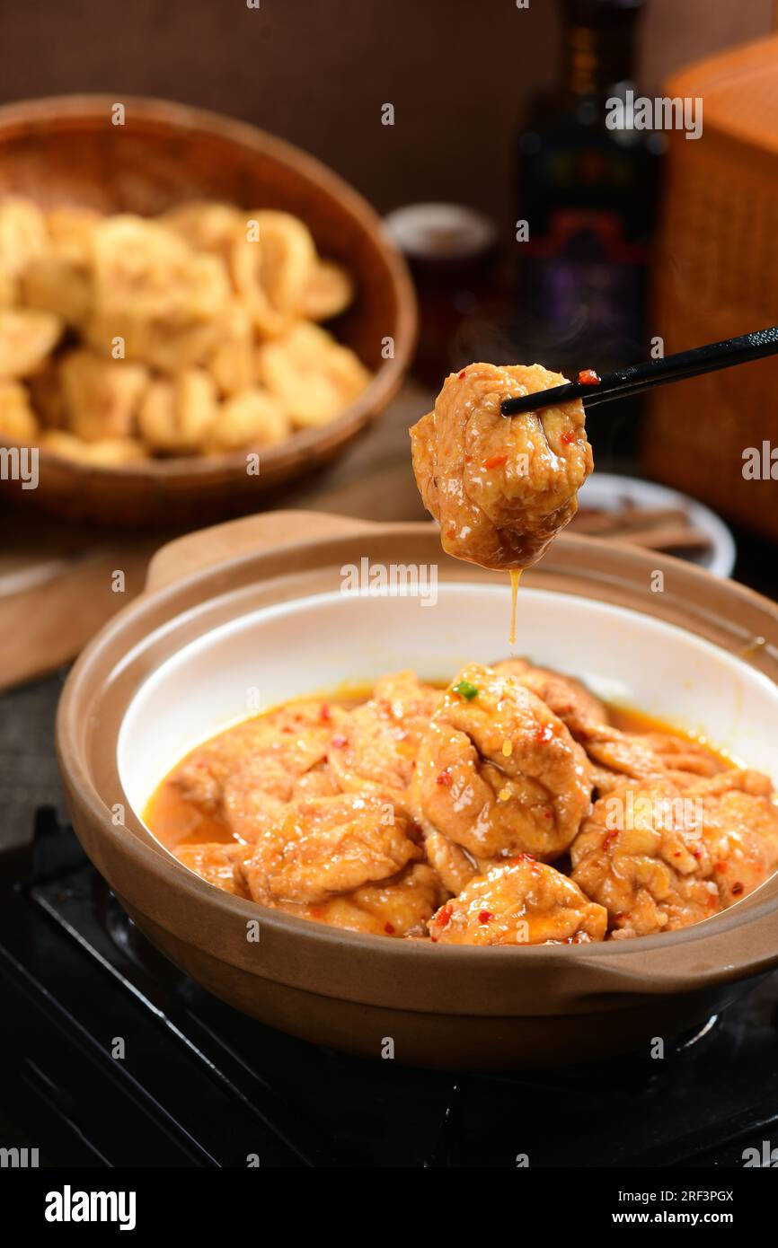 Tofu puff soup hi-res stock photography and images - Alamy