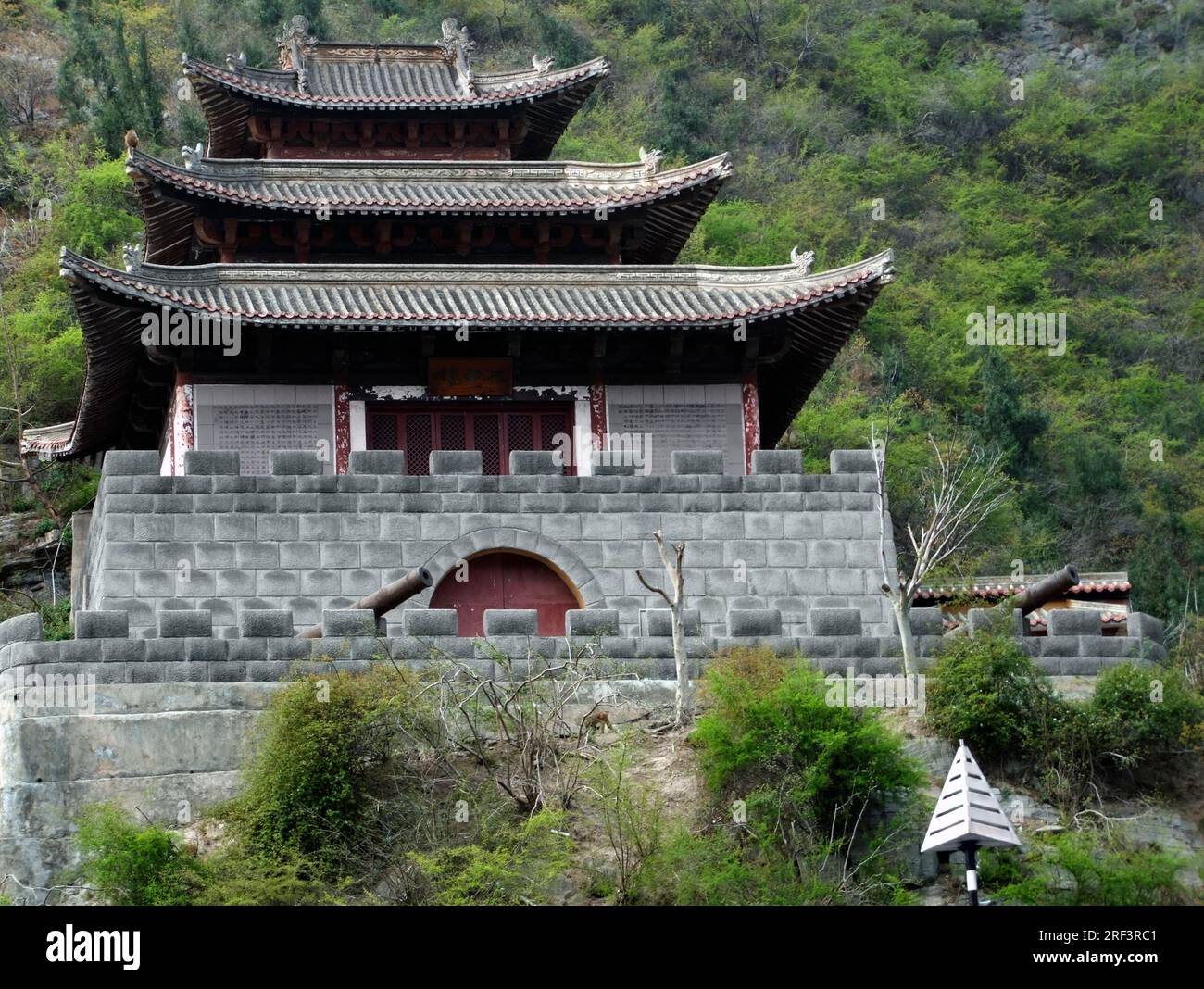 historic fortified building near Yangtze River in China Stock Photo - Alamy