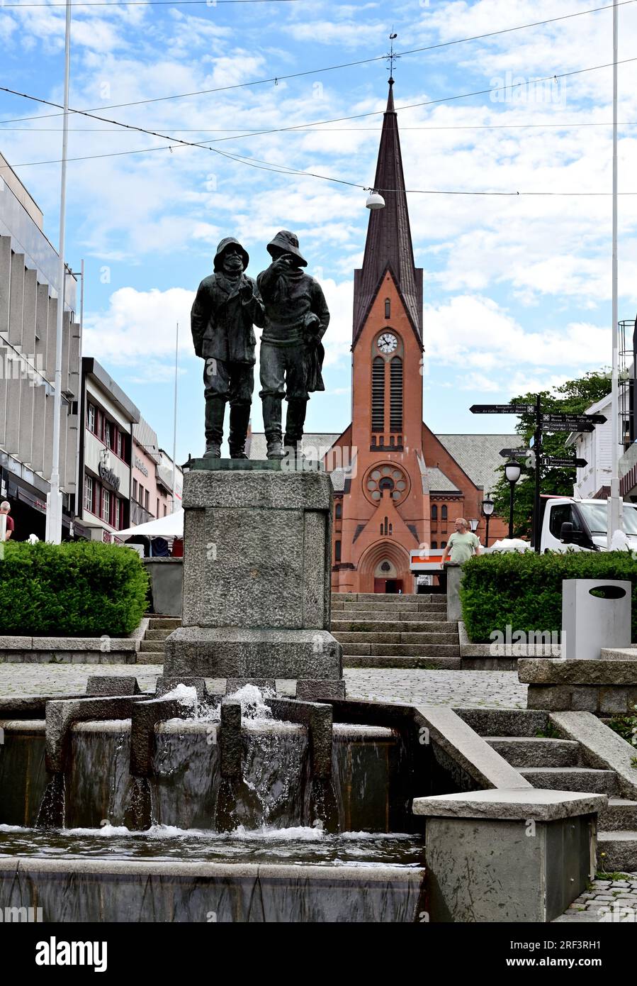 Norwegian church statue hi-res stock photography and images - Alamy