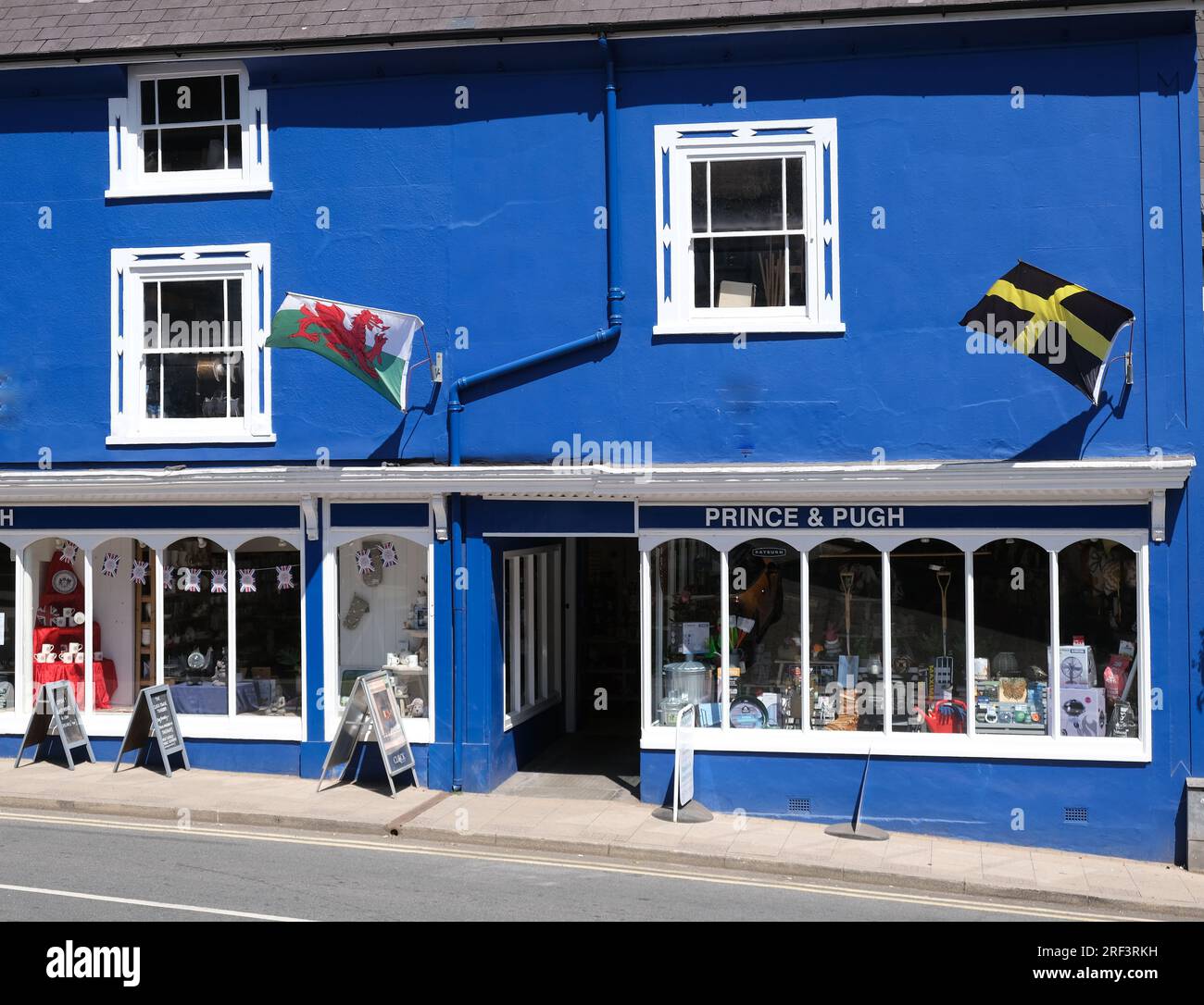 Knighton is a market town and community on the River Teme, straddling ...