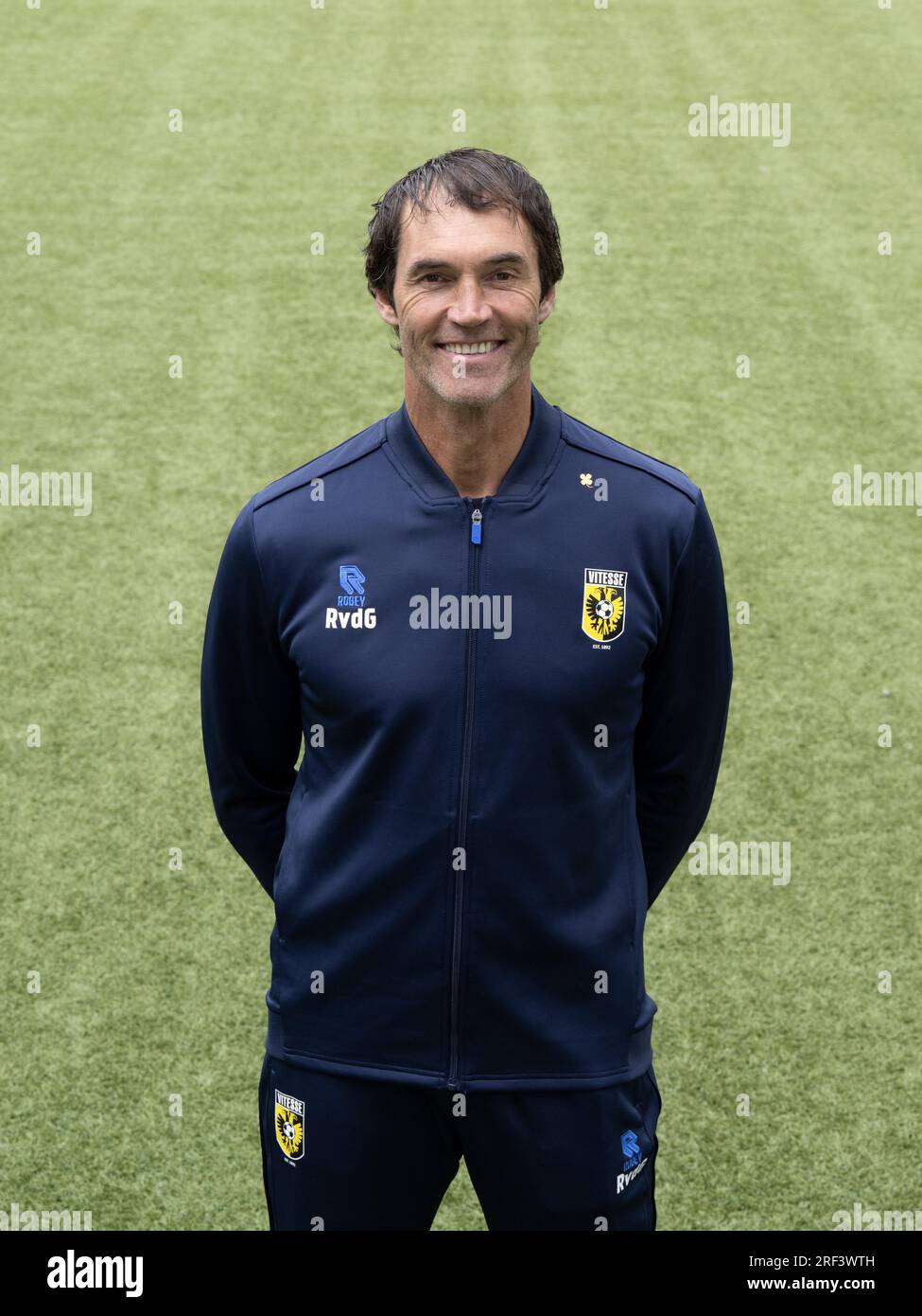 ARNHEM - goalkeeper coach Raimond van der Gouw during the Vitesse Photo ...