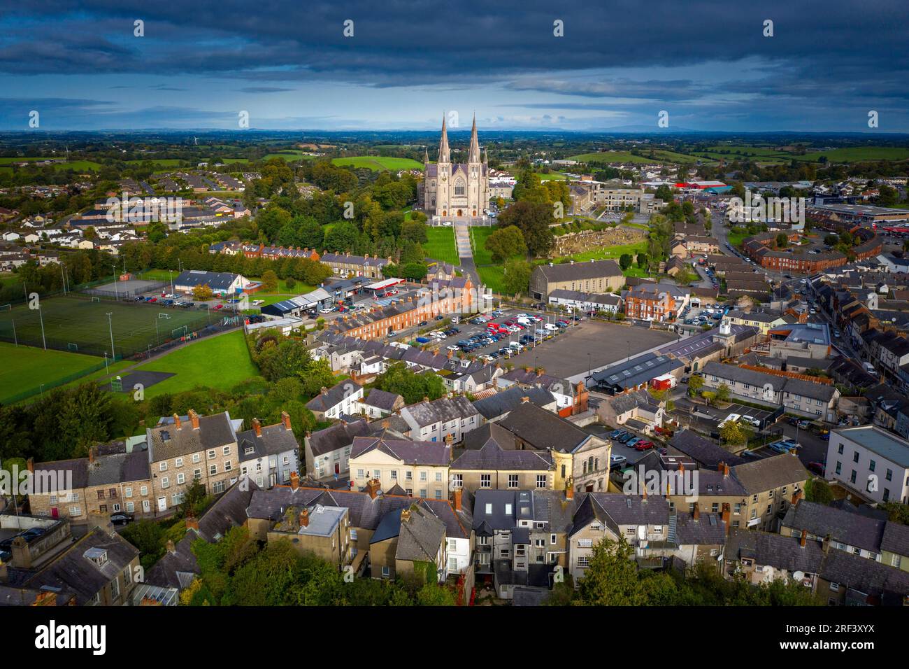 Armagh aerial hi-res stock photography and images - Alamy