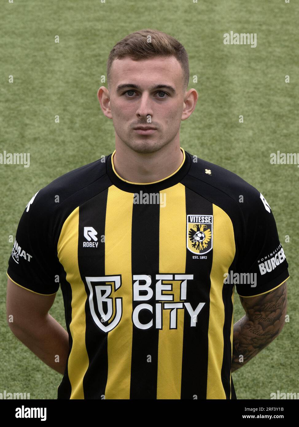ARNHEM - Kacper Kozlowski during the Vitesse Photo Press Day at ...