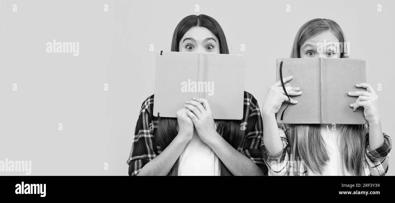 School girls friends. high school. friends girls with notebook. back to ...