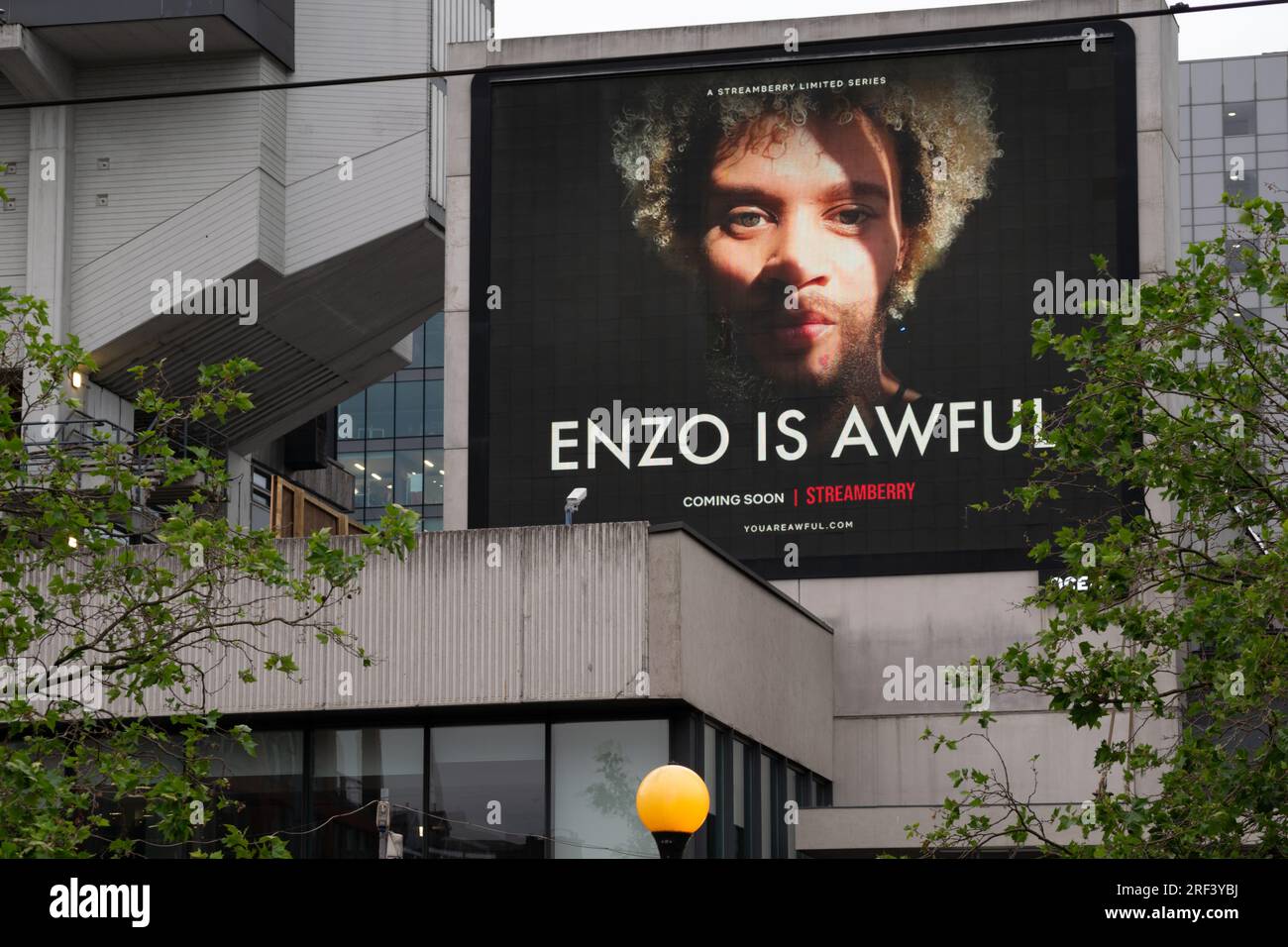 Display advert for Black Mirror series 6 episode Joan is Awful with ...