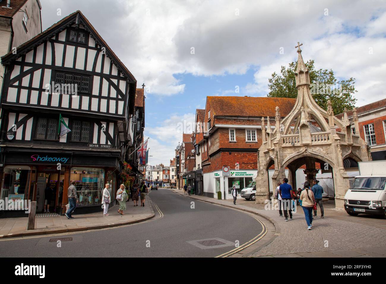 Poultry Cross - Salisbury Market Cross, Whiltshire Stock Photo - Alamy