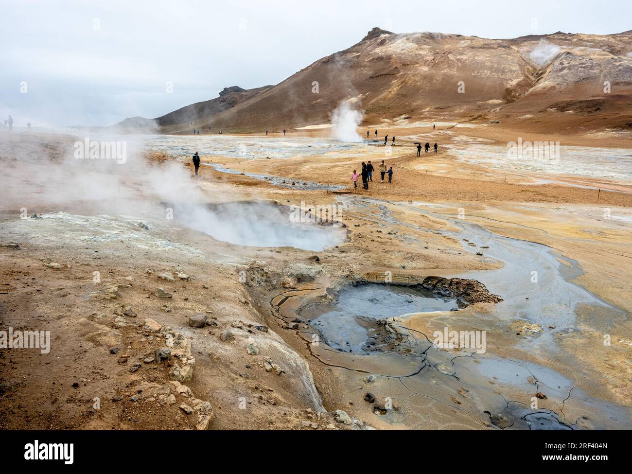 Mud pools namafjall iceland hi-res stock photography and images - Alamy
