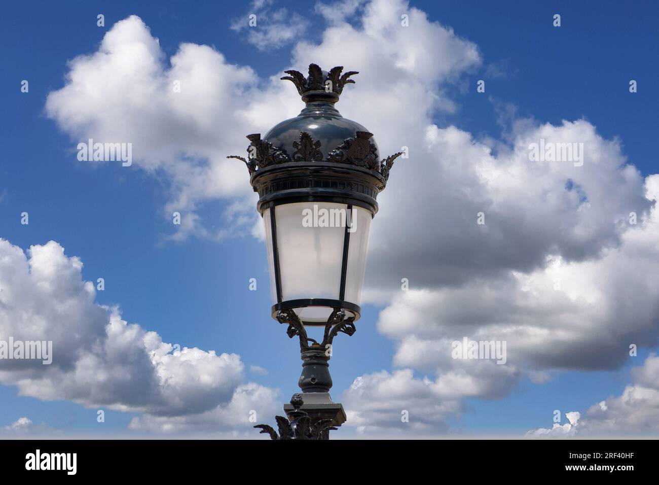 detailed view at city of bordeaux, France, typical buildings from the ...
