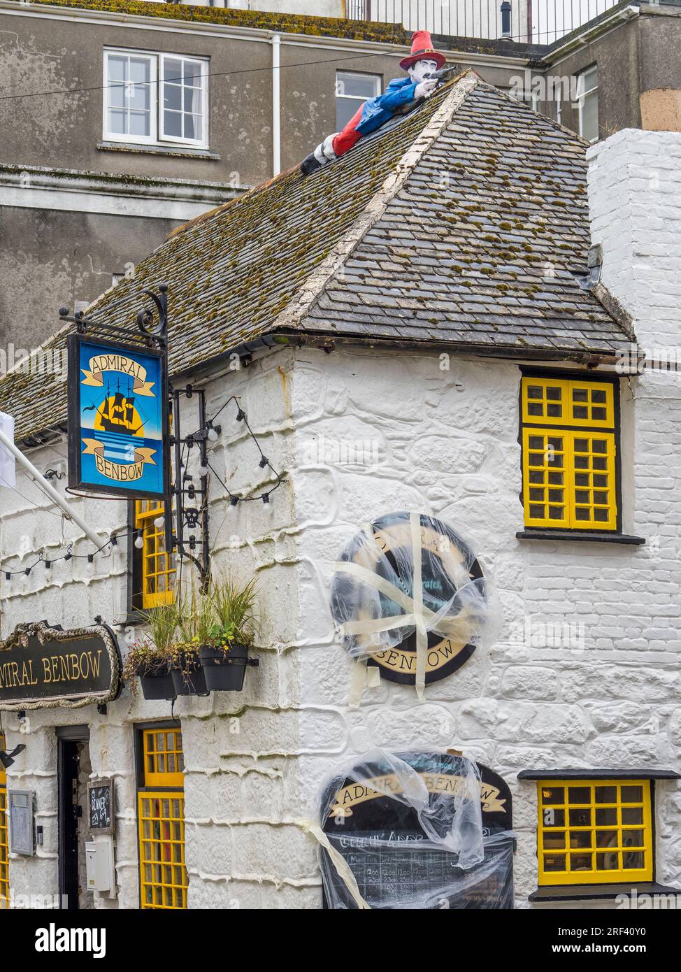 Admiral Benbow, Nautical Theme Pub, Penzance, Cornwall, England, UK, GB ...