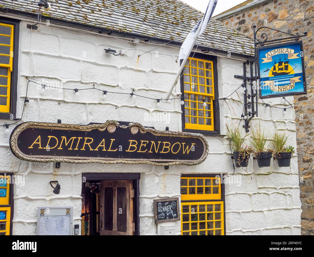 Admiral Benbow, Nautical Theme Pub, Penzance, Cornwall, England, UK, GB ...