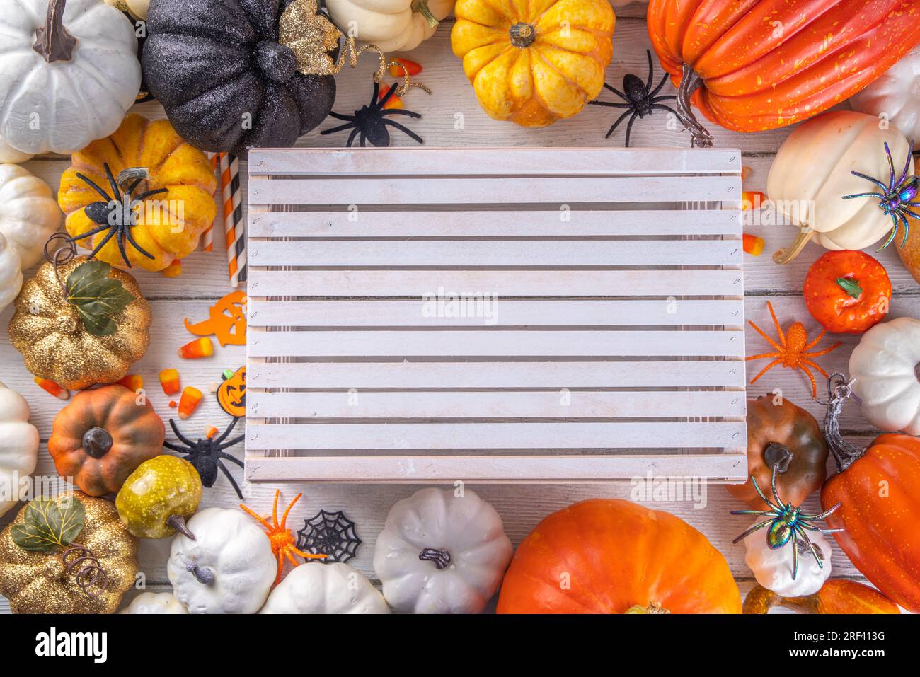 Thanksgiving, Halloween fall autumn season holiday background with ...