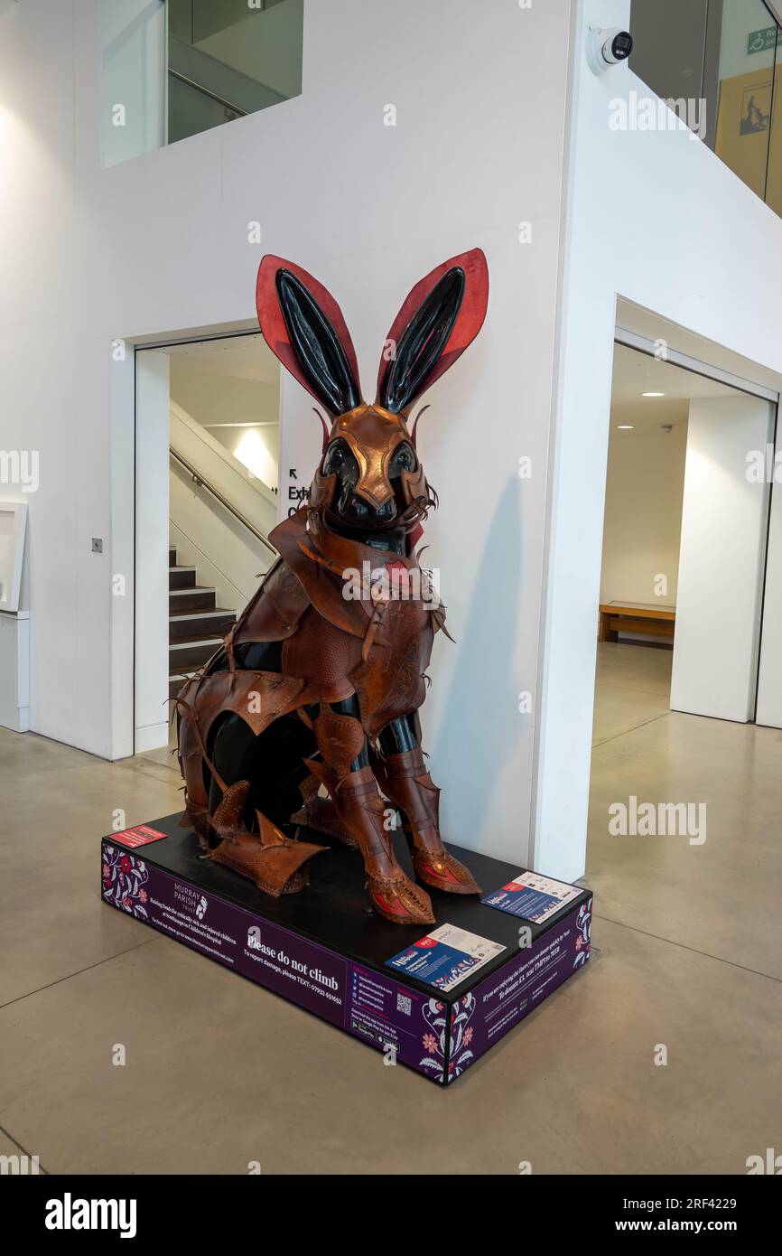 Hares of Hampshire Art trail Southampton England 2022, the Murray ...