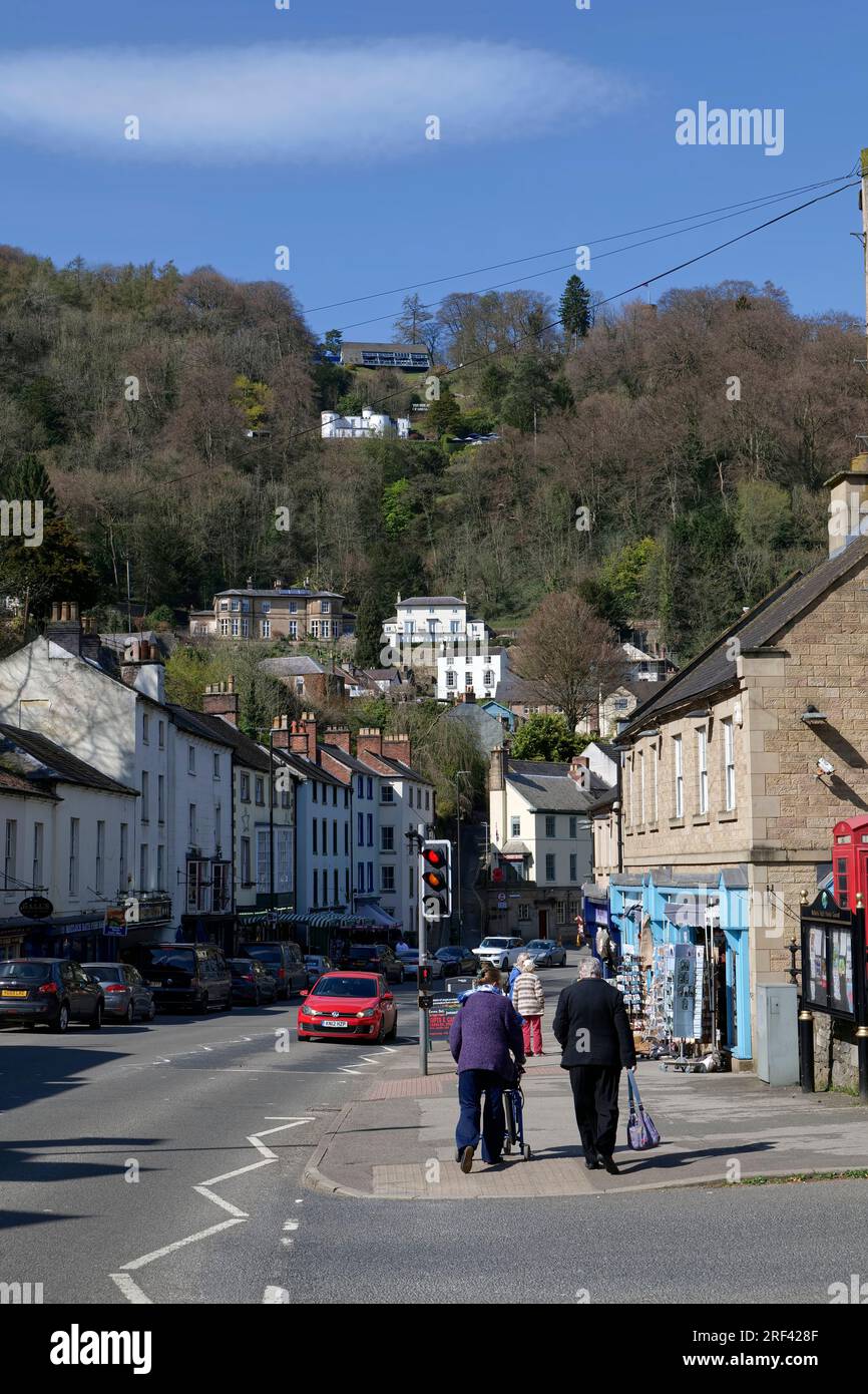 Spring walk matlock bath derbyshire hi-res stock photography and images ...