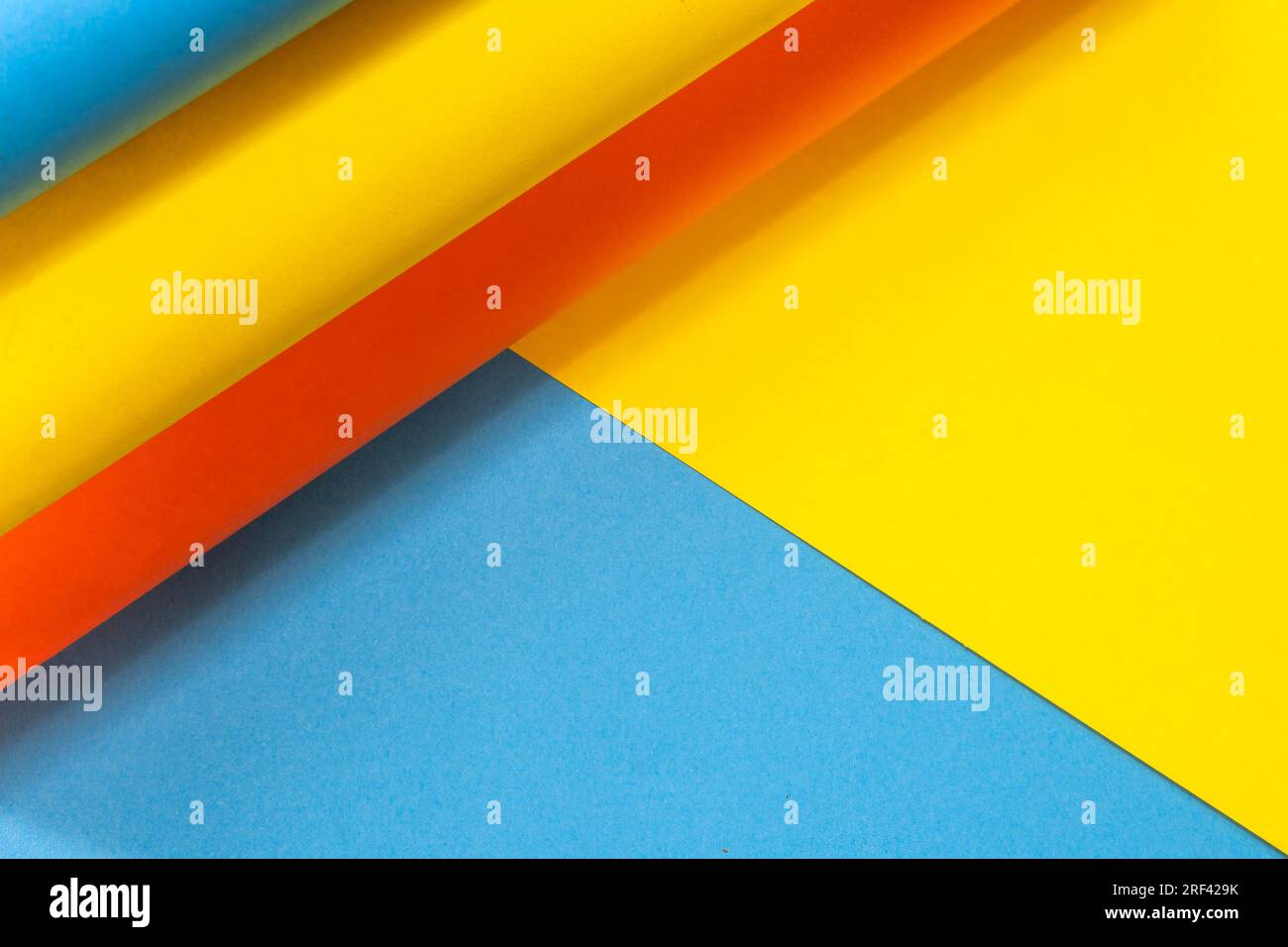 Abstract colorful background with colored paper. Multicolored graphic ...