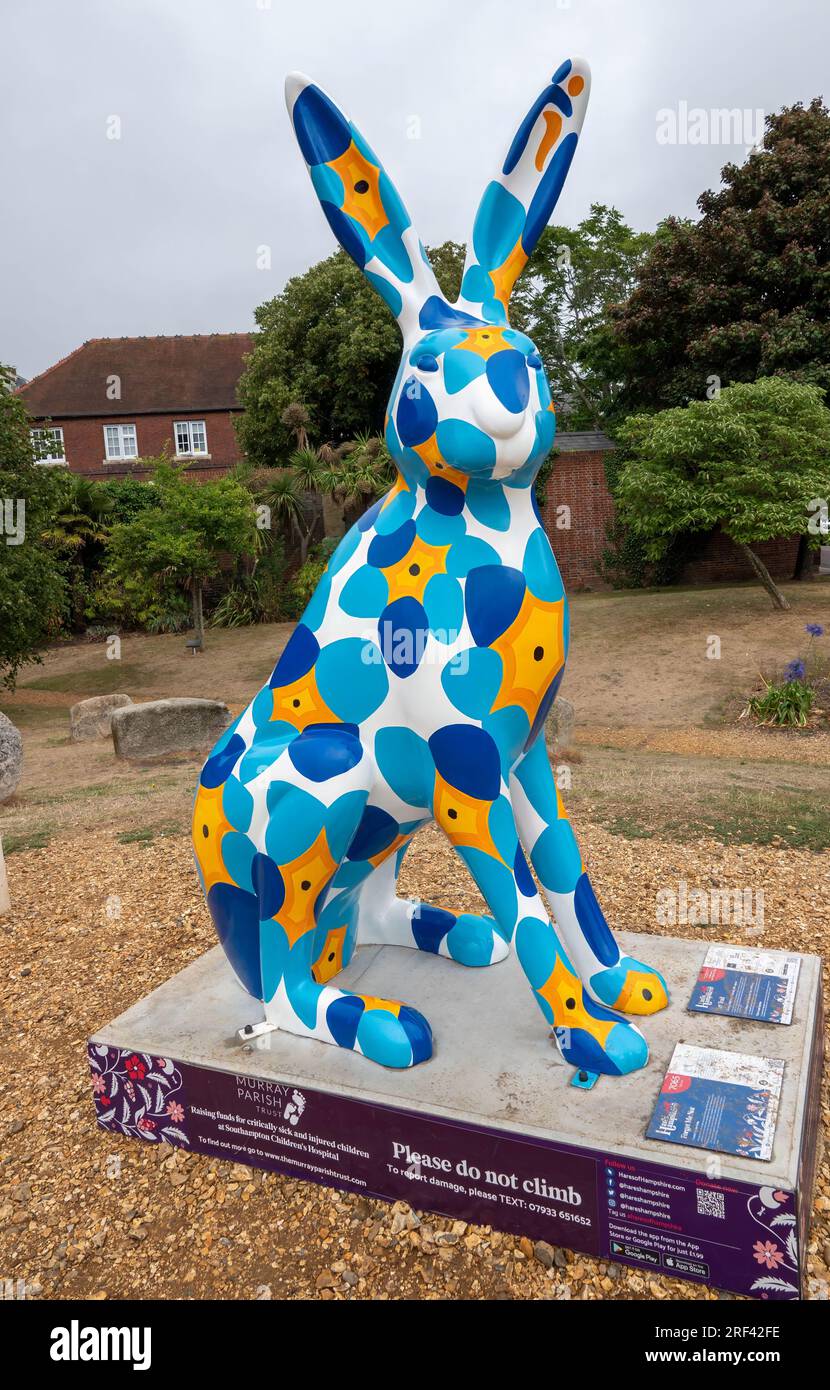 Hares of Hampshire Art trail Southampton England 2022, the Murray ...