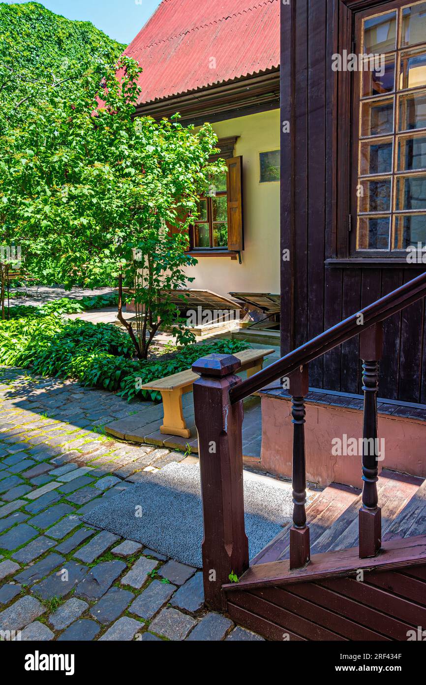 Literary Memorial House-Museum of Taras Shevchenko Stock Photo - Alamy