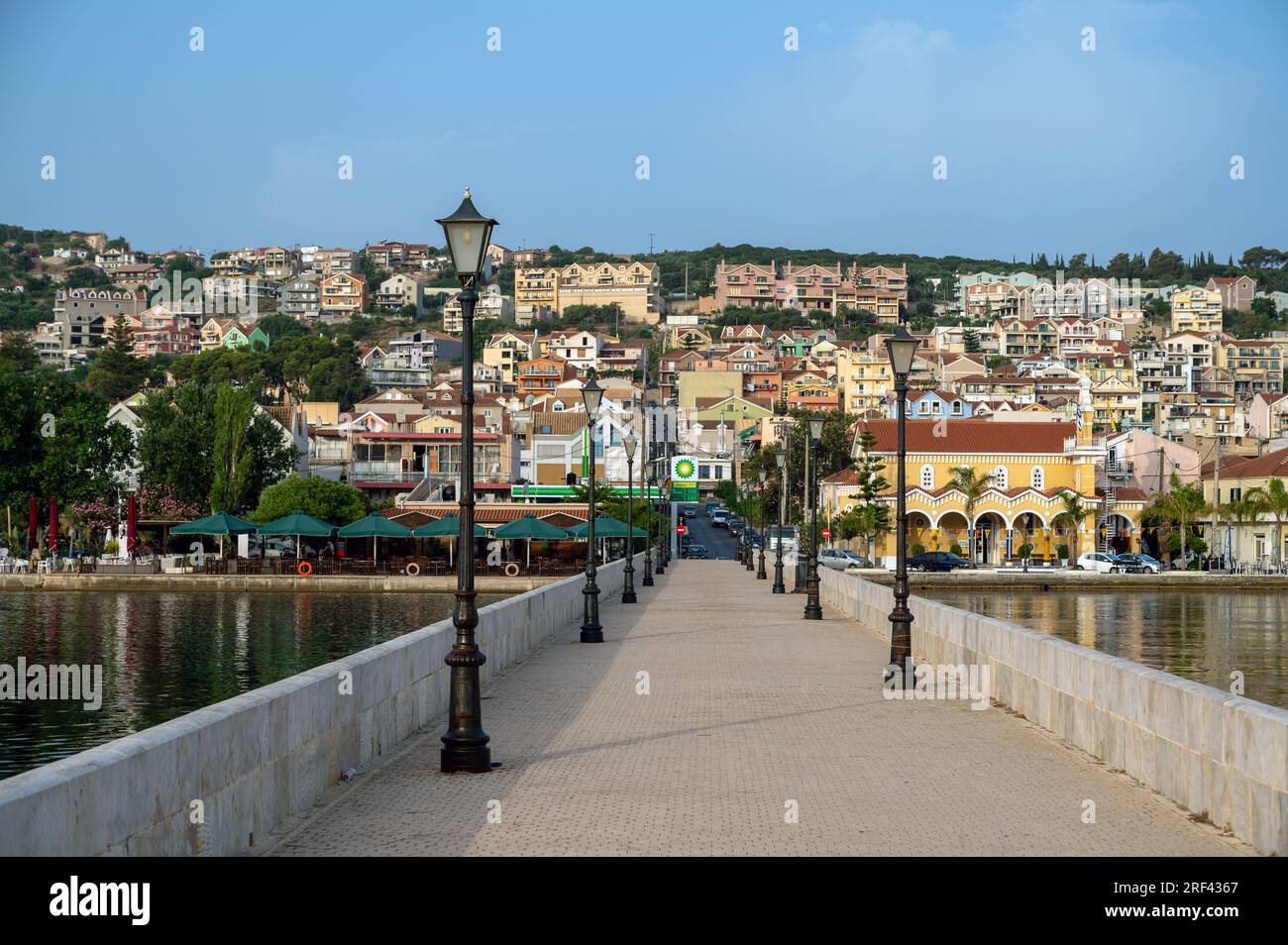 Drapano bridge argostoli kefalonia hi-res stock photography and images ...