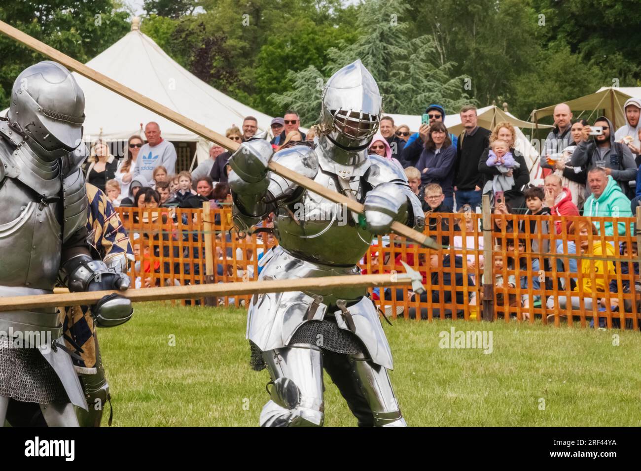 England, Kent, Maidstone, Leeds, Leeds Castle, Medieval Festival, Foot ...