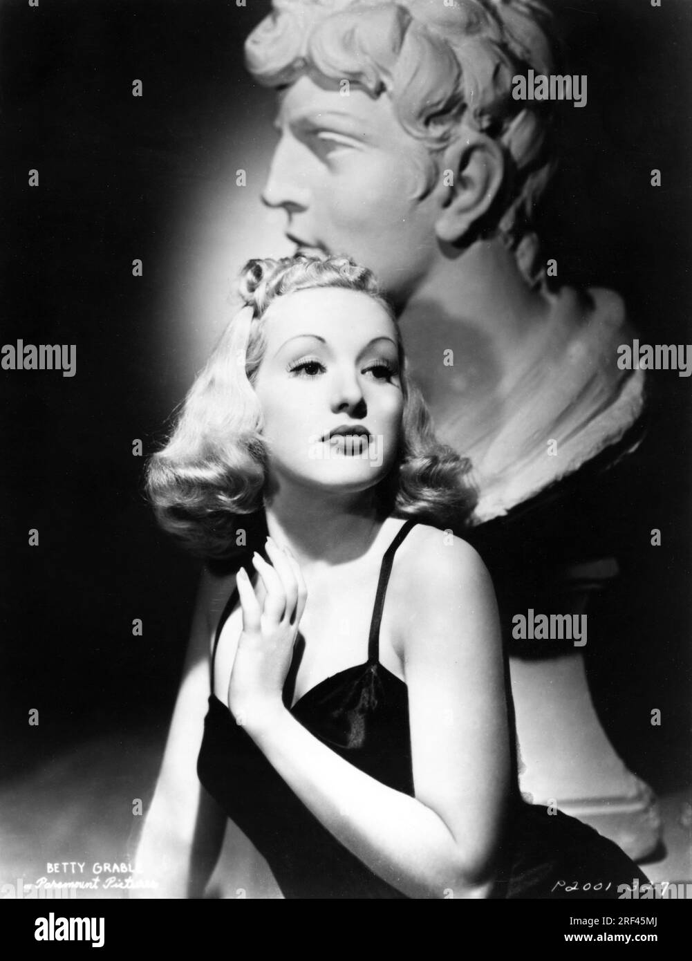 BETTY GRABLE circa 1938 Portrait publicity for Paramount Pictures Stock ...