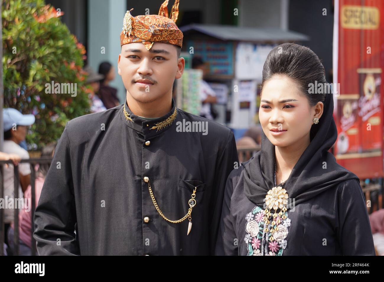 Indonesian with a traditional costume from East Java at BEN Carnival ...