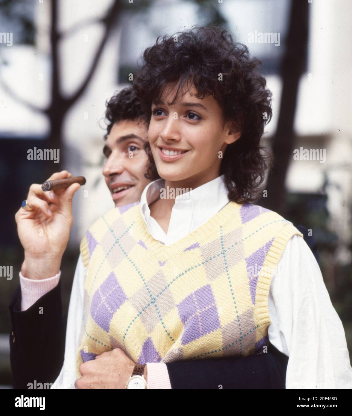 London, UK. LIBRARY. Jennifer Beals and Michael Nouri promoting their ...