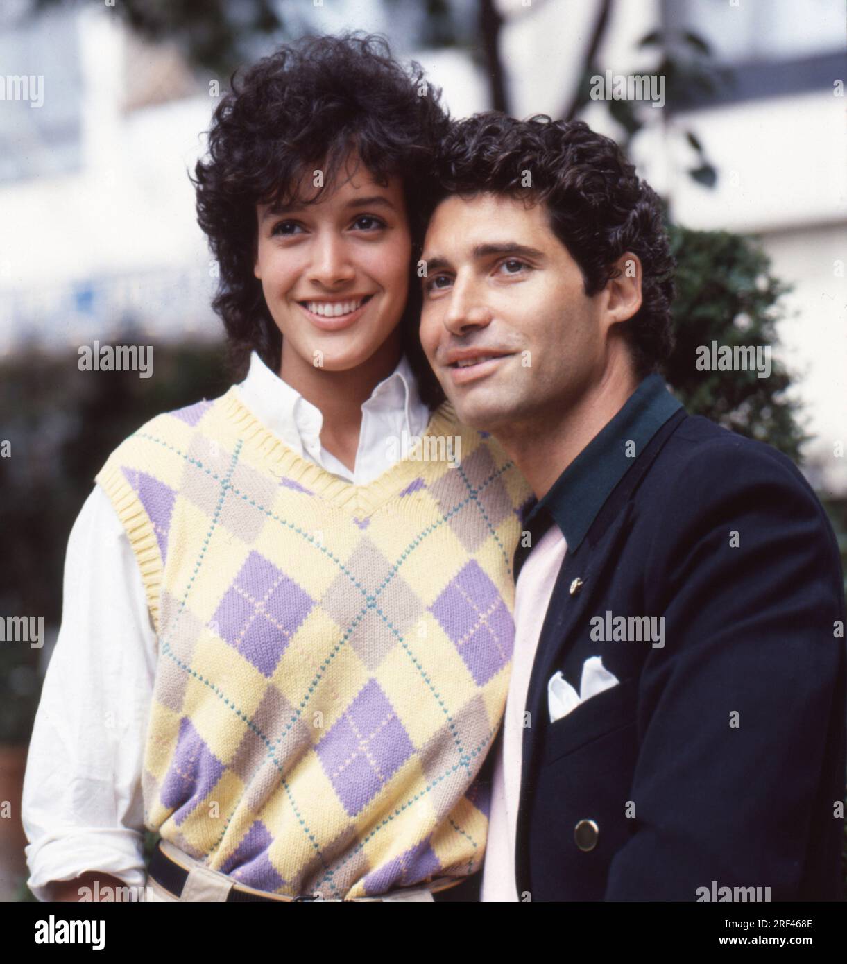 London, UK. LIBRARY. Jennifer Beals and Michael Nouri promoting their ...