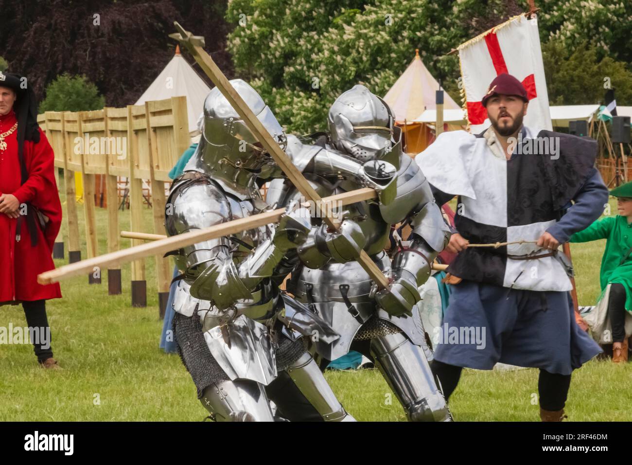 England, Kent, Maidstone, Leeds, Leeds Castle, Medieval Festival, Foot ...