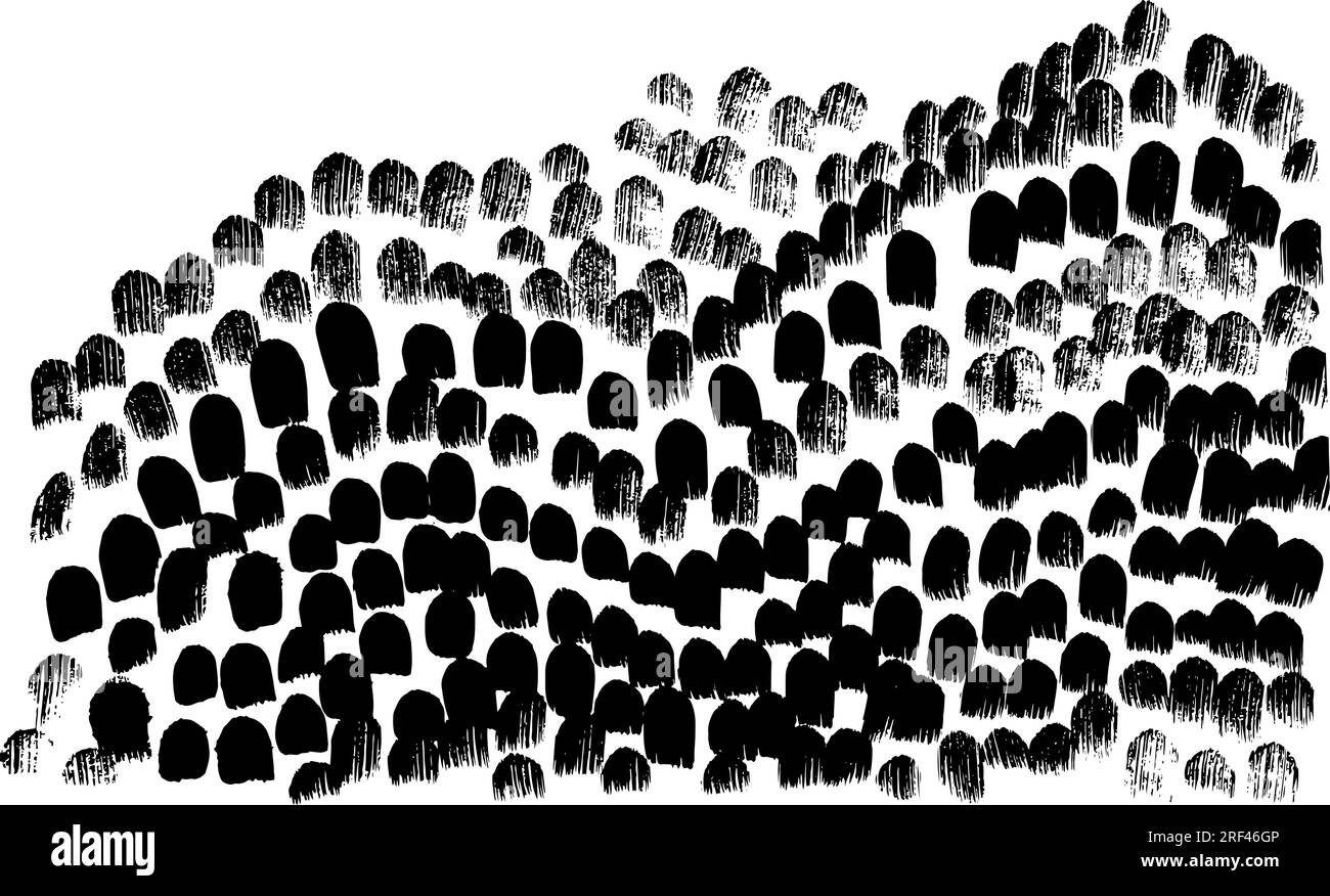 Grunge Ink Dry Brush Dots Abstract Background Stock Vector Image & Art ...